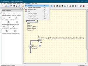 QucsStudio 回路シミュレーター と S-parameter | 我楽多小箱